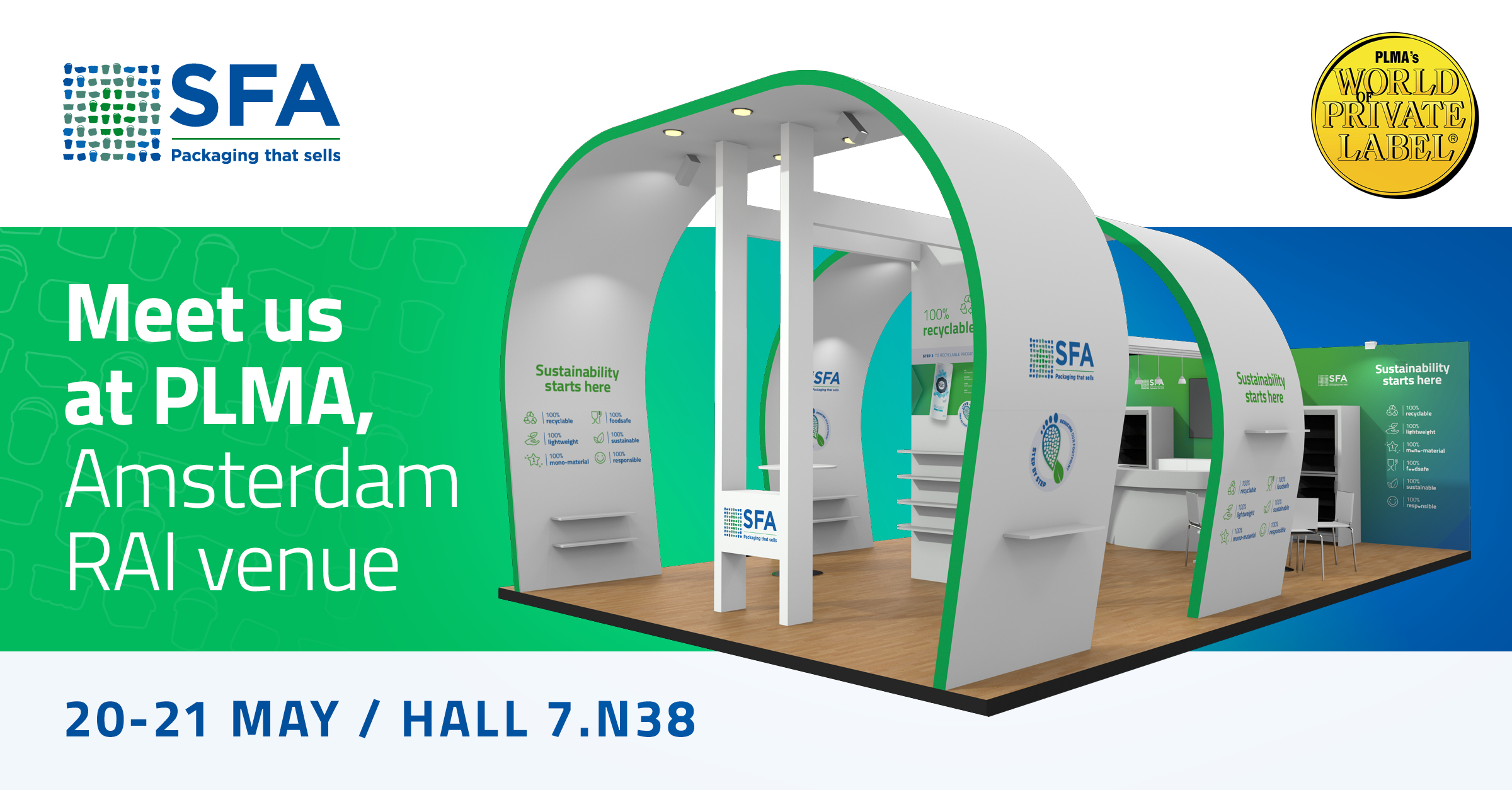 SFA Packaging op PLMA 2025: ontdek onze nieuwste innovaties - SFA Packaging